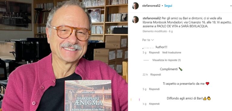 Stefano Reali chi è: età, dove è nato, vita privata, carriera, Instagram