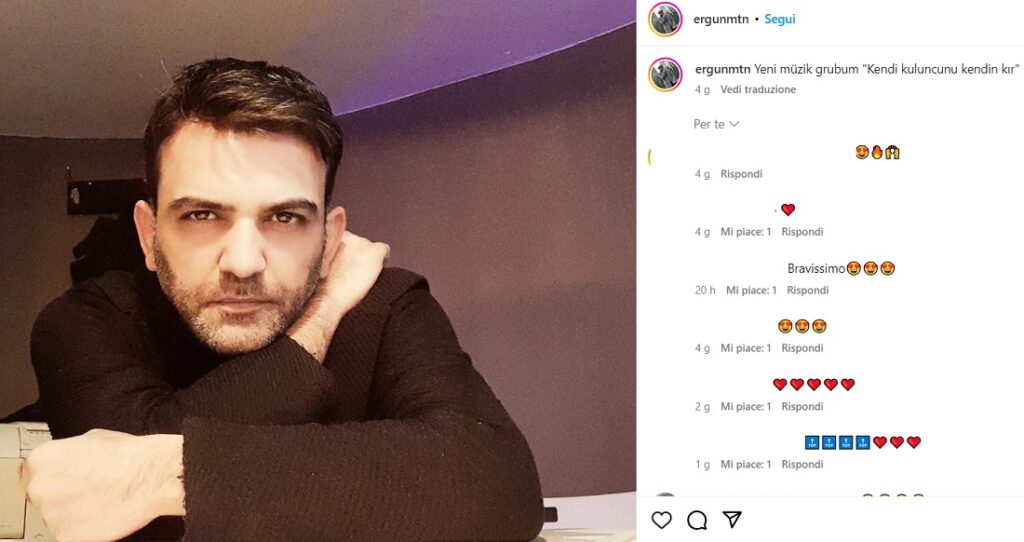 Ergun Metin: età, origini, carriera, vita privata dell’attore di Terra ...